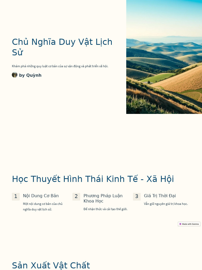 Chu Nghia Duy Vat Lich Su Pdf