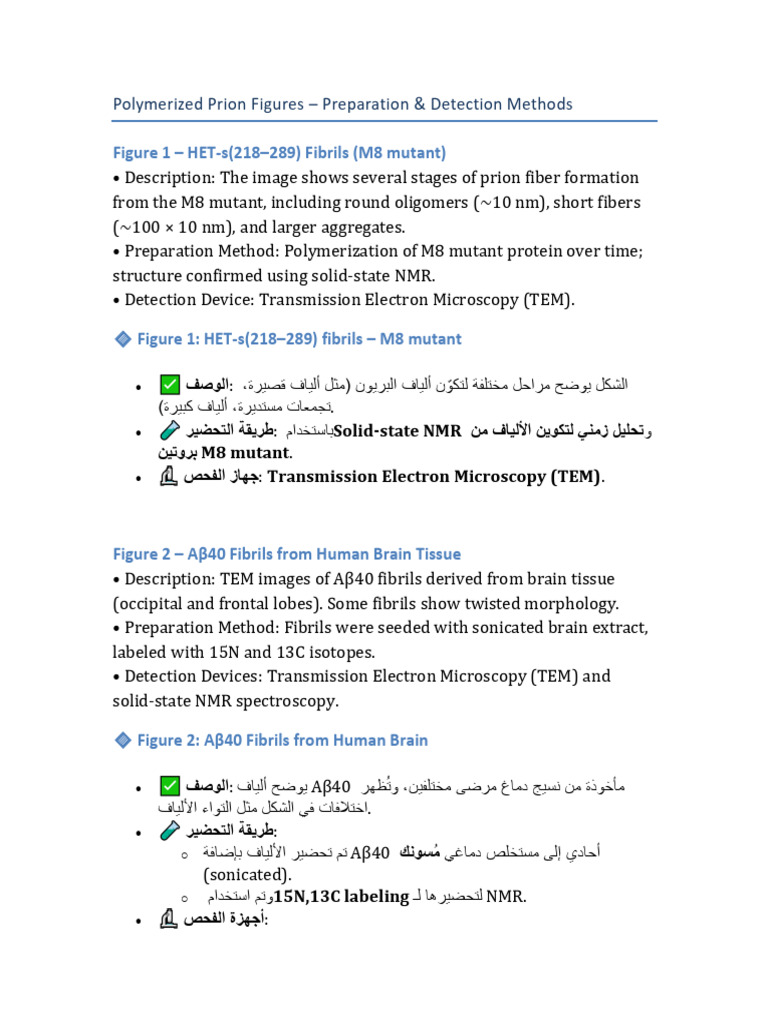 Prion Figure Descriptions | PDF | Biochemistry | Chemistry