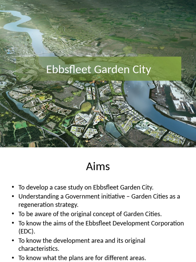 Ebbsfleet Garden City Development Plans | PDF