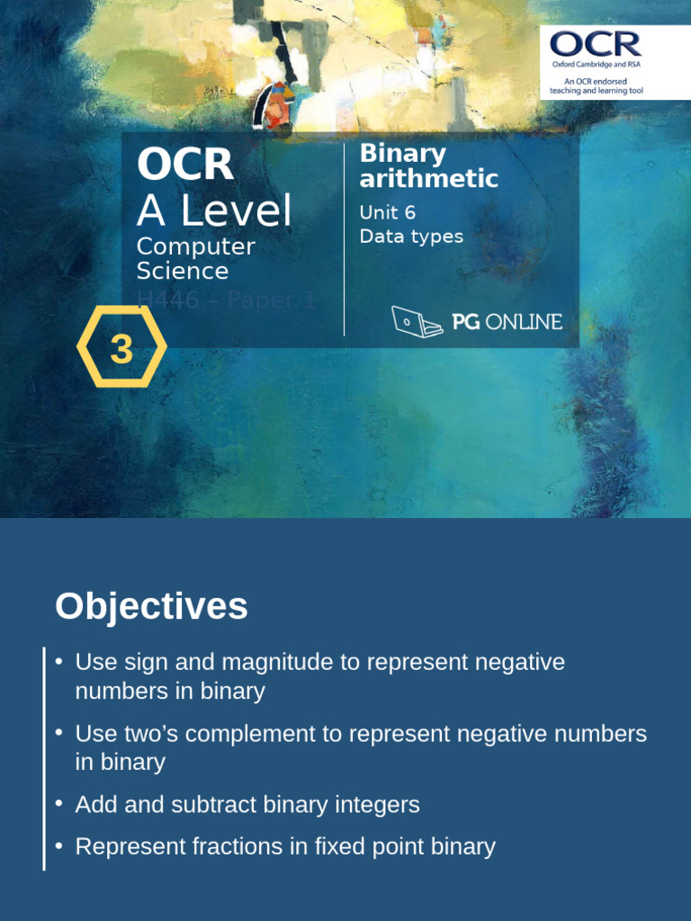 Data Types T3 Binary arithmetic | PDF | Multiplication | Arithmetic