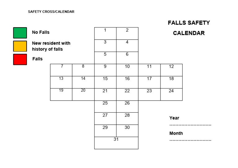 Falls Safety Cross | PDF