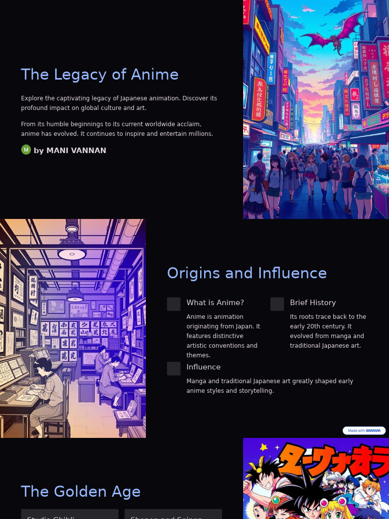 The Legacy of Anime | PDF | Anime