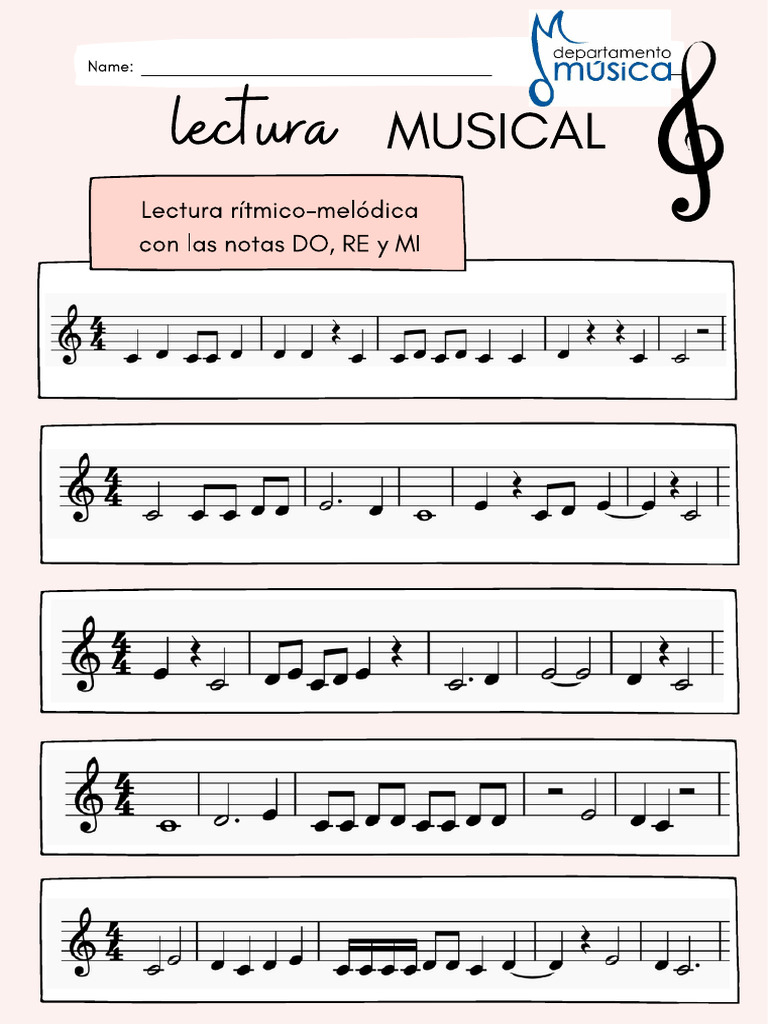 lectura musical | PDF