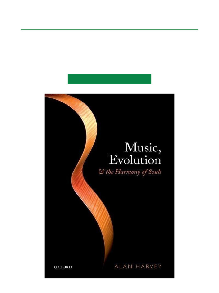 (PDF Ebook) Music, Evolution, and The Harmony of Souls Full Book Access ...