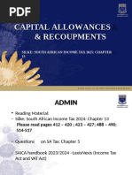 Section 12C & 12E Allowances Explained | PDF | Tax Deduction | Taxes