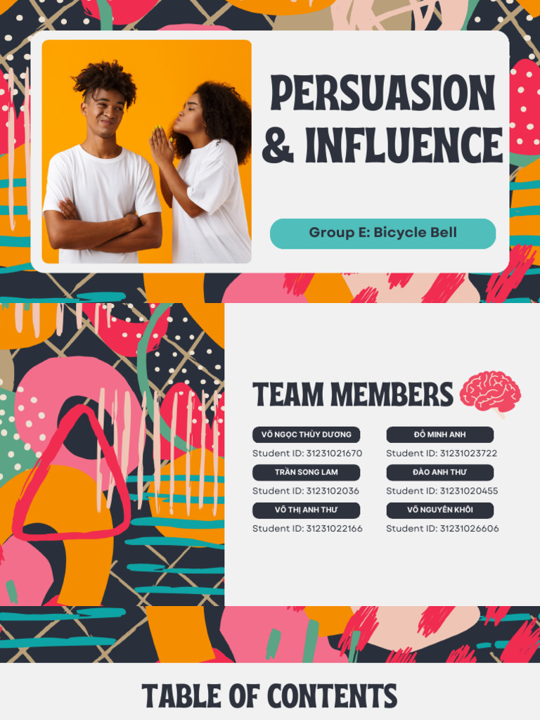 Mastering Persuasion and Influence Skills | PDF | Persuasion | Leadership
