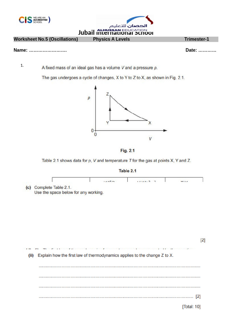 Temperature and Ideal Gases | PDF
