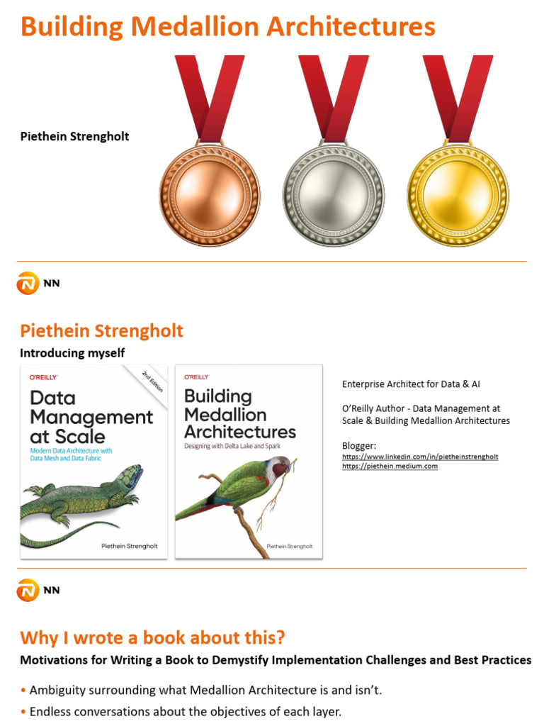 Building Medallion Architectures 1742969743 | PDF | Data Warehouse | Data