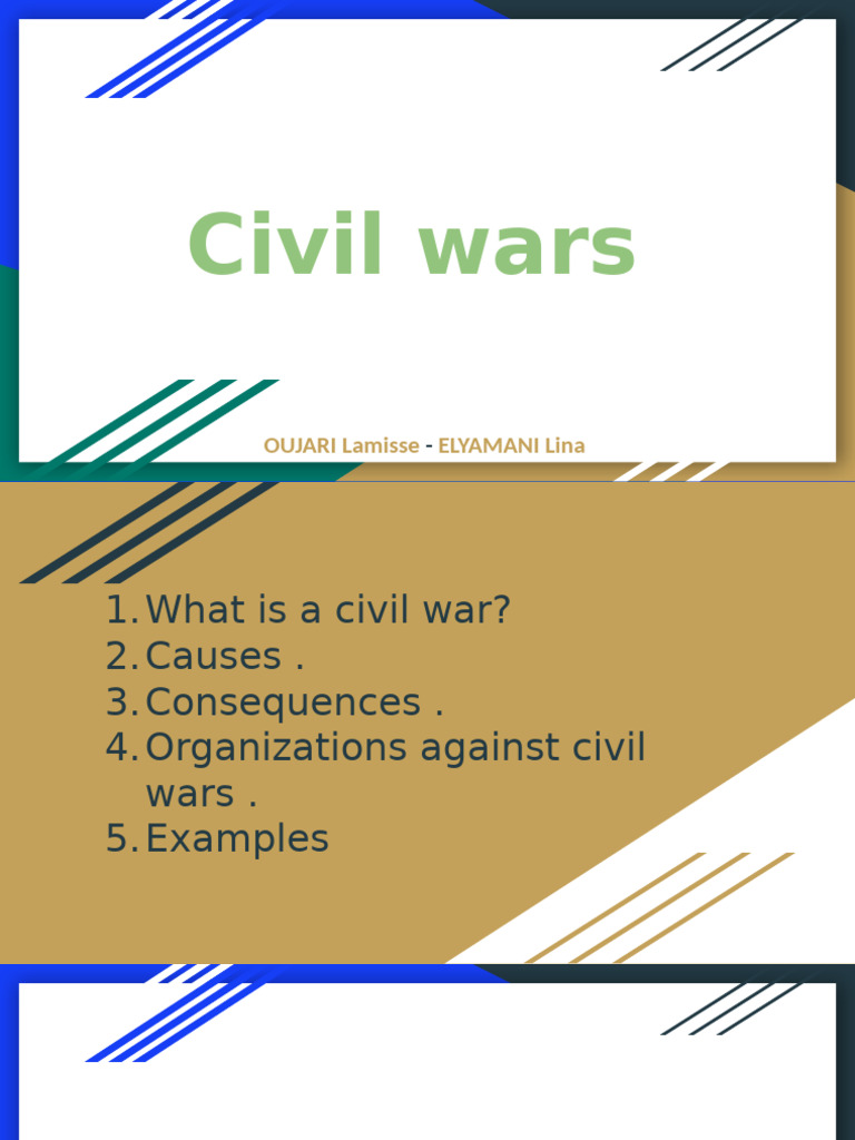 Civil Wars Definitif | PDF | Insurgency | Civil War