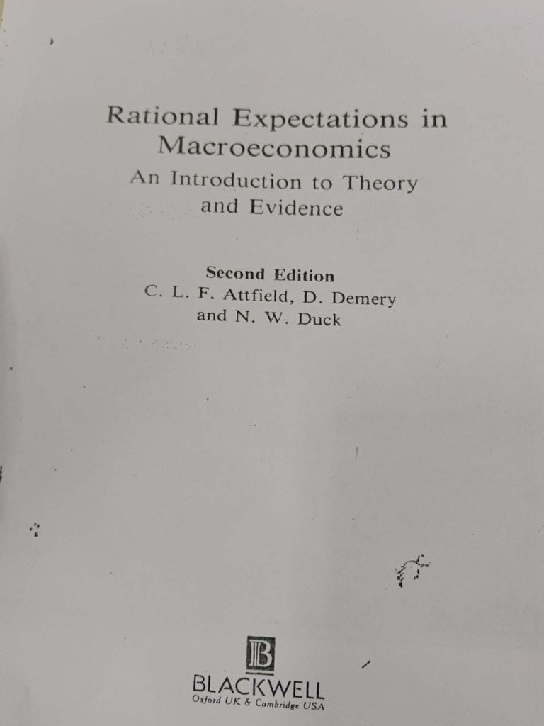 Rational Expectations | PDF