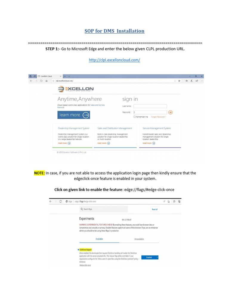 Dms Installation Sop New | PDF