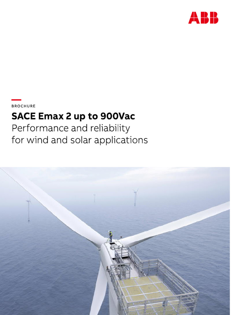 ABB Emax2 900VAB Brochure A4 ENG v.16 Web | PDF