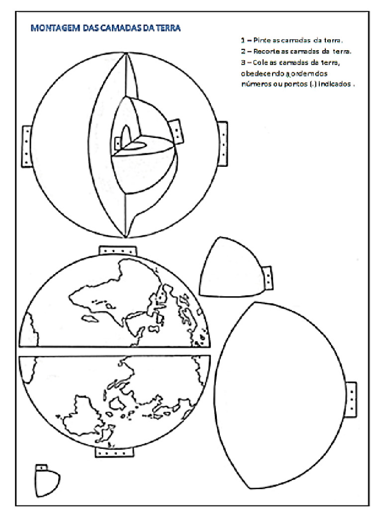 Camadas Da Terra - ALICIA 6 ANO | PDF