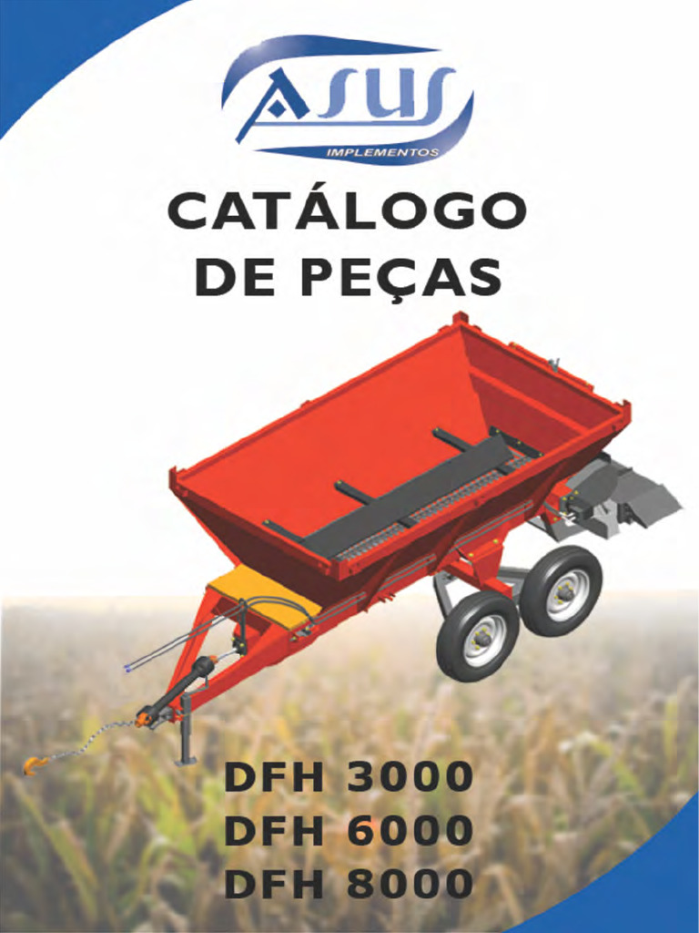 Catálogo DFH 3000/6000/8000 ASUS | PDF | Parafuso | Máquinas