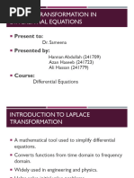 Laplace Transform Cheat Sheet | PDF