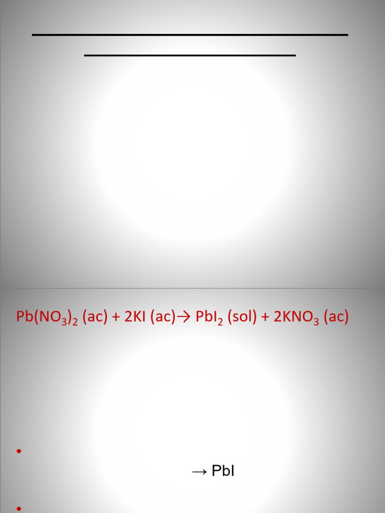 REACCIONES_DE_PRECIPITACION | PDF