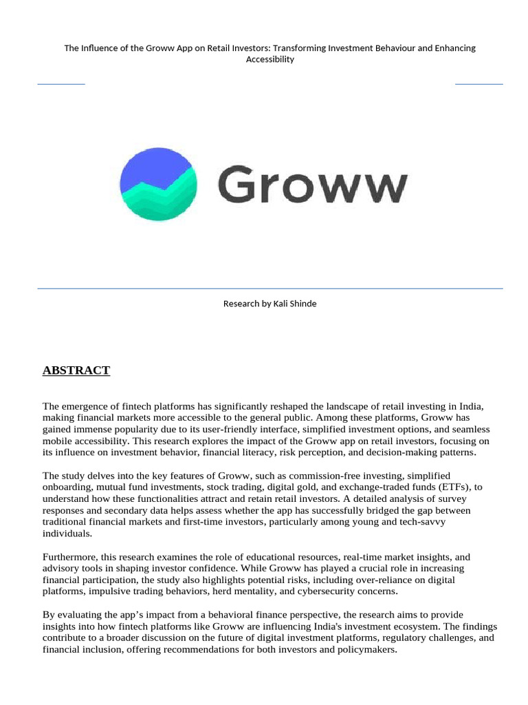 Final Research | PDF | Futures Contract | Stocks