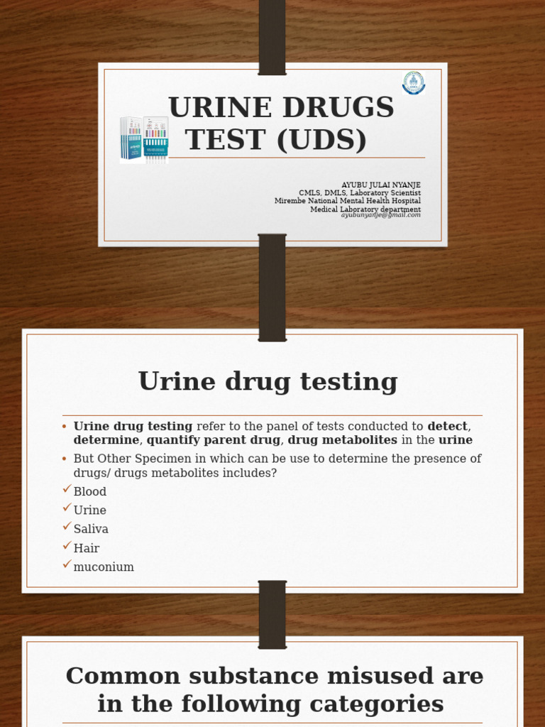 Urine Drug Screening Test | PDF | Drug Test | Pharmacology