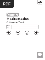 2025 KS2 Mathematics Paper1 Arithmetic | PDF | Mathematics