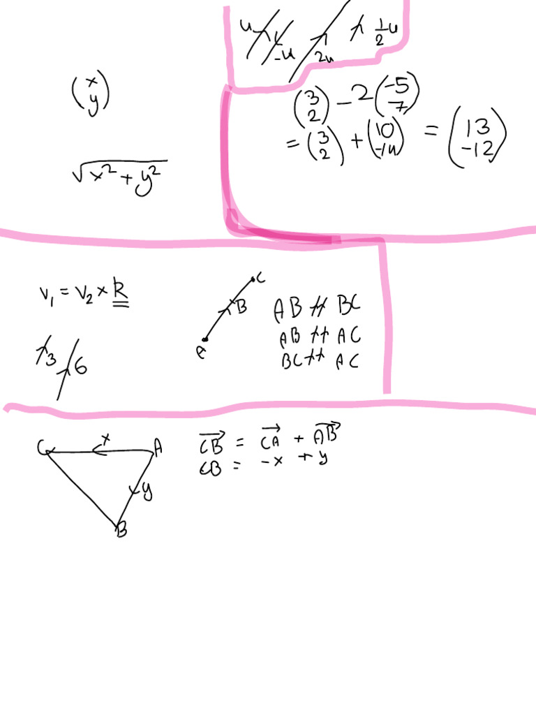 Understanding Vectors and Notation | PDF