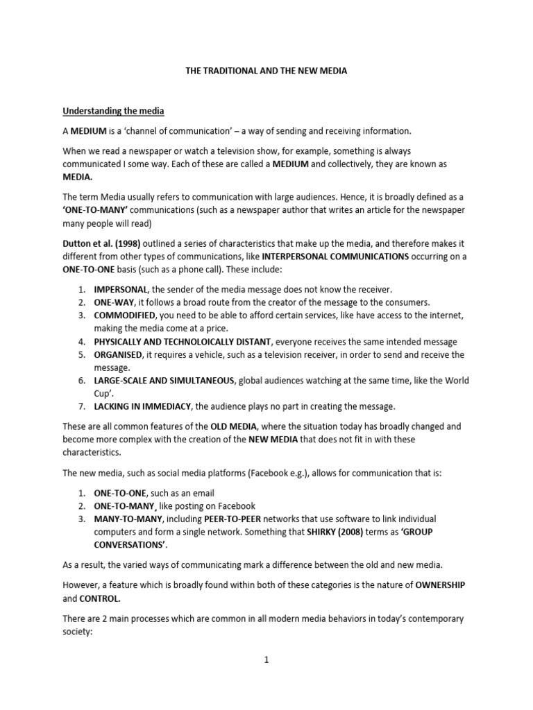 Cambridge International As and A Level Sociology 9699 Paper 4 Media ...