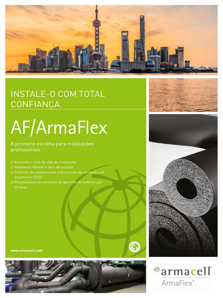 AF-ArmaFlex - Product Brochure - PT-PT | PDF | Economia | Microrganismo