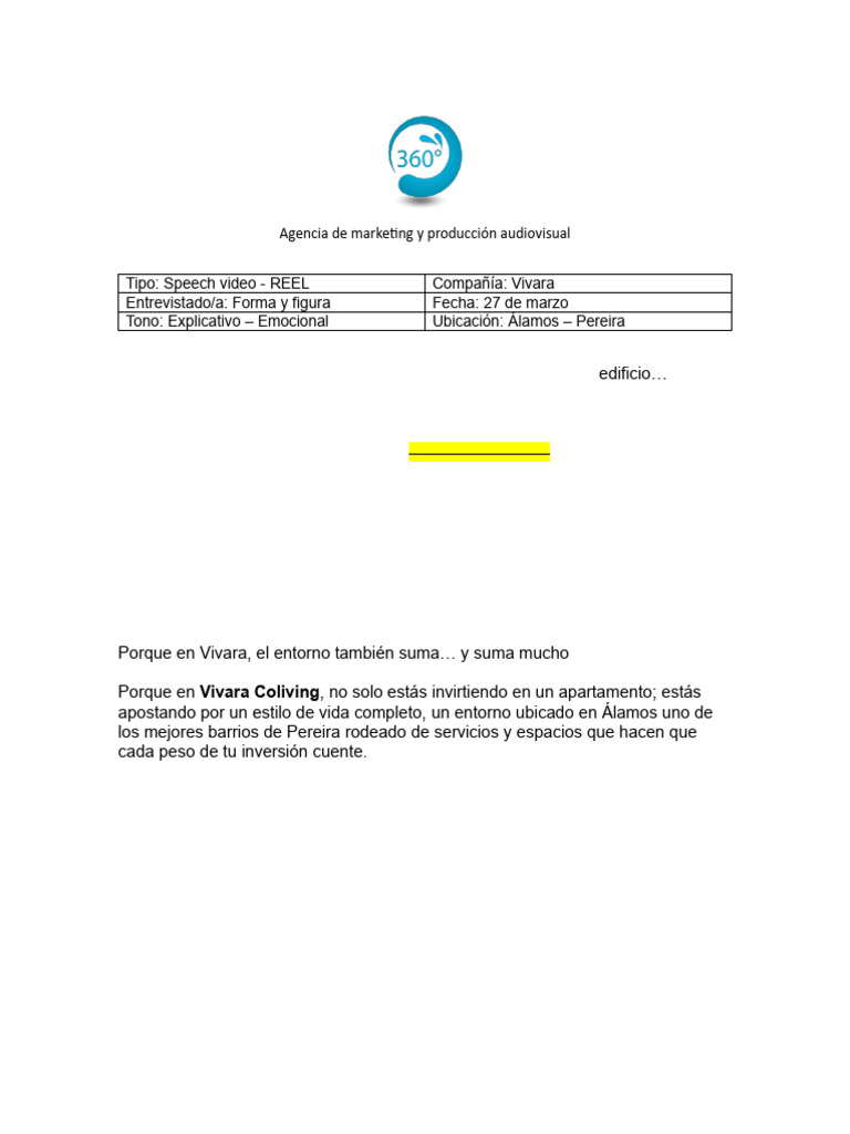 Forma y Figura - Vivara Coliving | PDF