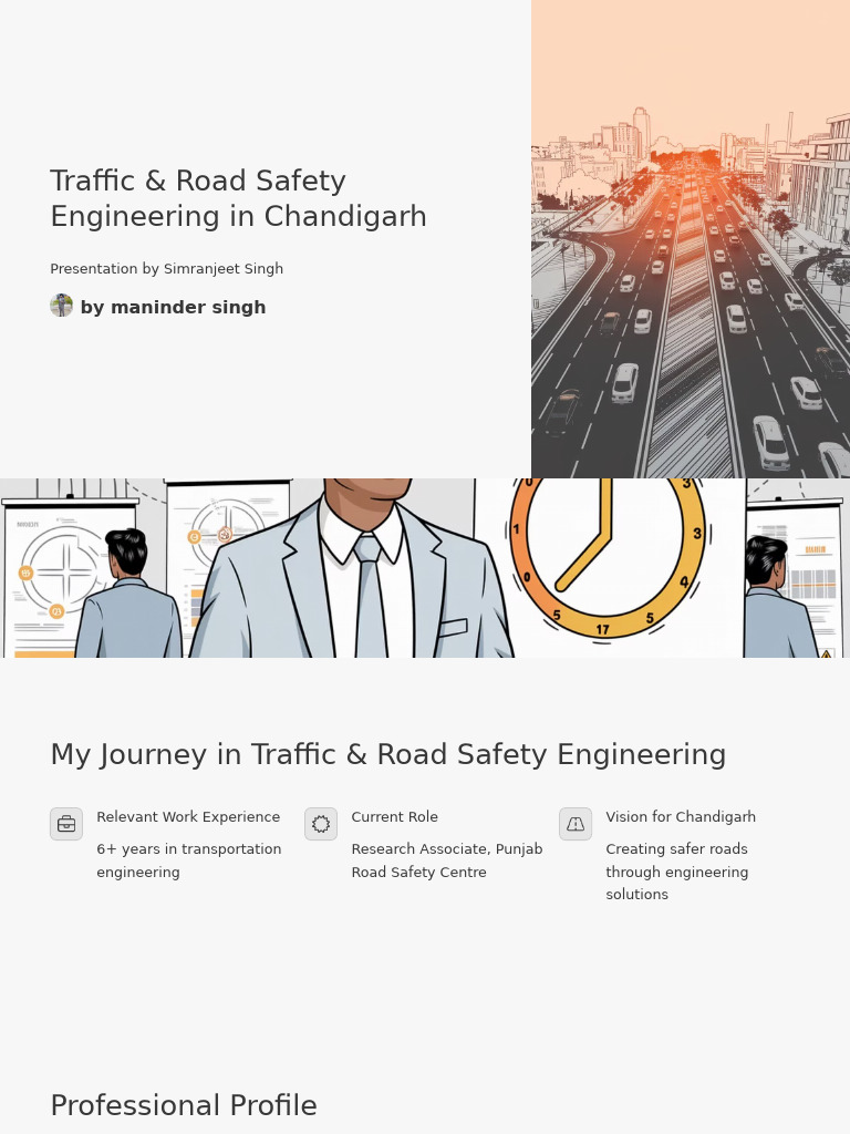 Traffic and Road Safety Engineering in Chandigarh | PDF | Road Traffic ...
