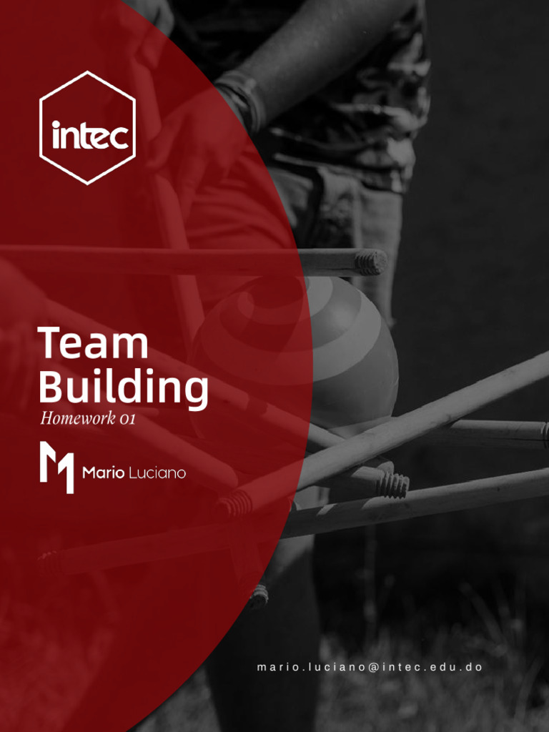 Formato 2025 - Mario Luciano - Team Building - Homework01 | PDF | Ensayos | Estilo apa