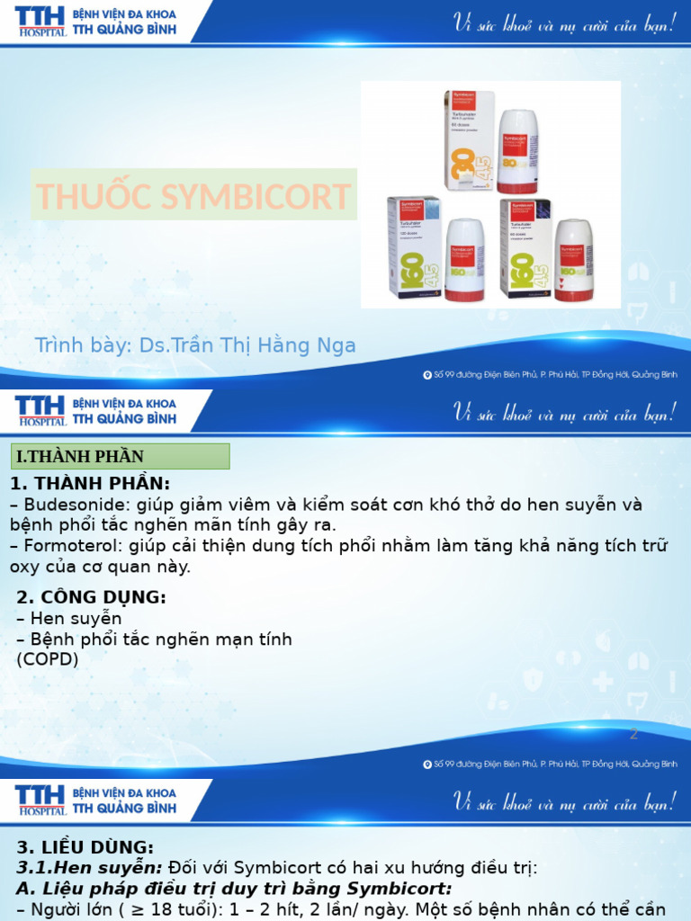THUỐC SYMBICORT | PDF