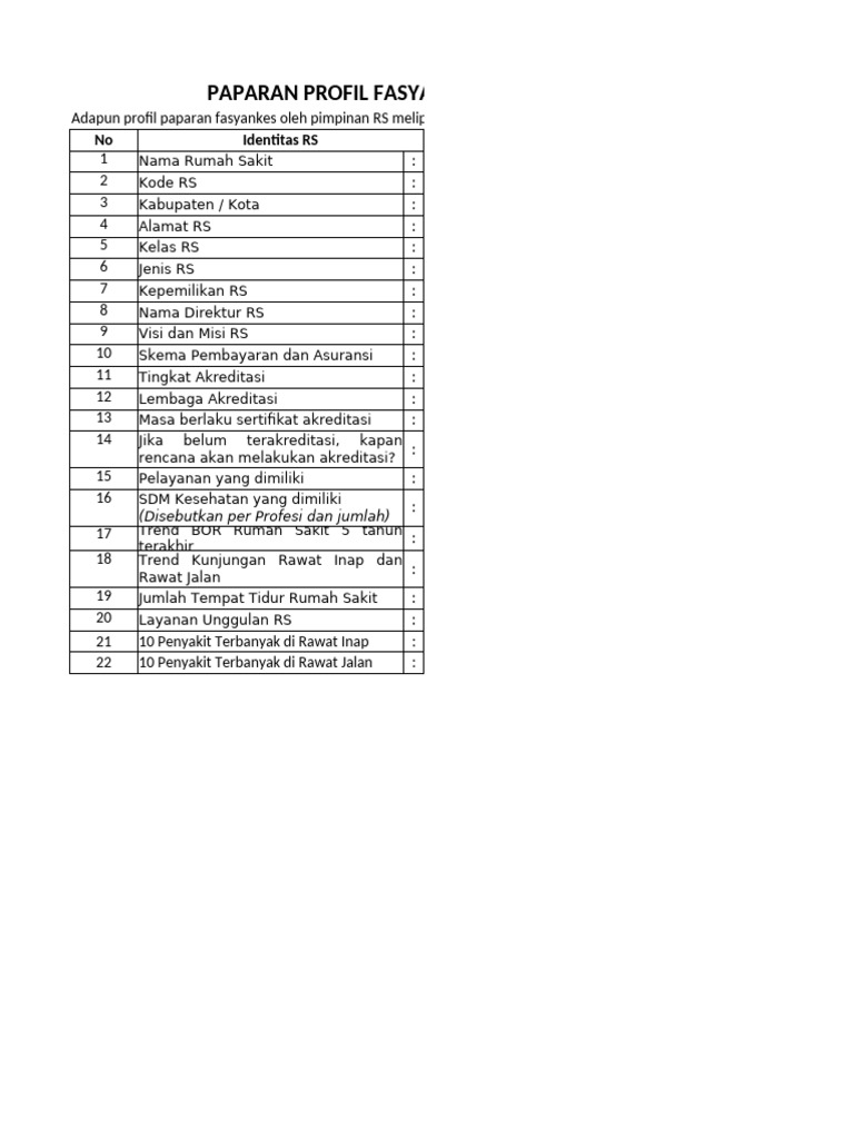 PPS PAP - Instrumen Mutu Dan Akreditasi RS | PDF