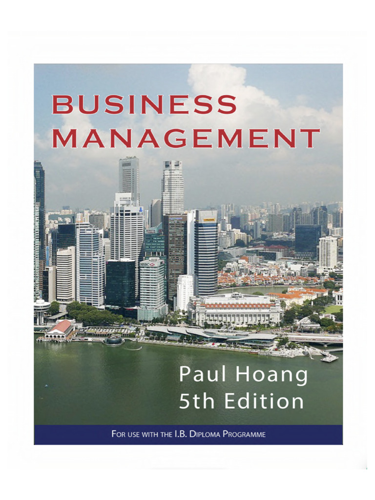 Business Management 5th Edition by Paul Hoang Ibid Annas Archive ...
