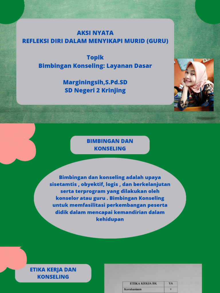 BELUM (AKSI NYATA REFLEKSI DIRI DALAM MENYIKAPI MURID (GURU) Topik Bimbingan Konse - 20231211 ...
