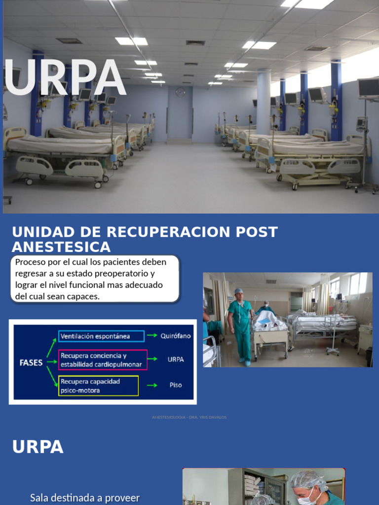 Urpa | PDF | Anestesia | Medicina CLINICA