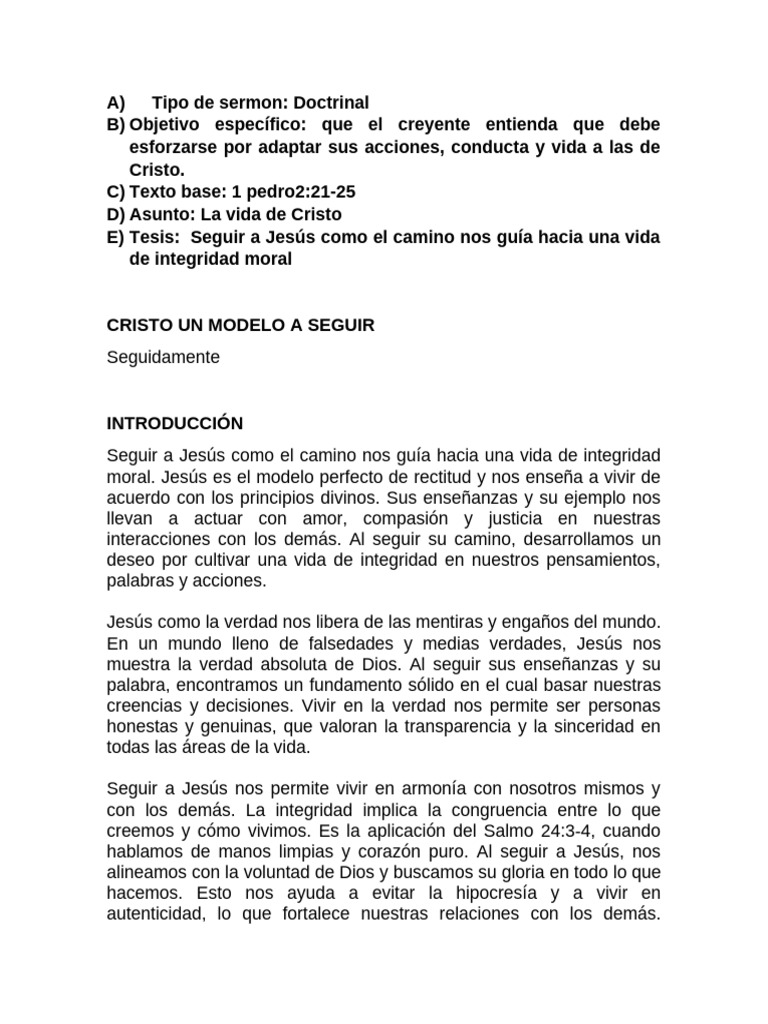 Que Es Seguir A Cristo | PDF | Jesús | Cristo (título)