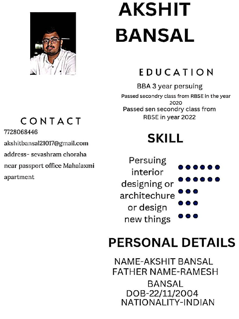 Akshit Resume | PDF
