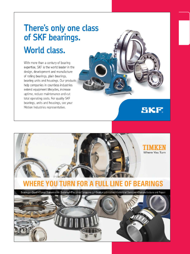 Bearing Catalog | PDF | Bearing (Mechanical) | Materials