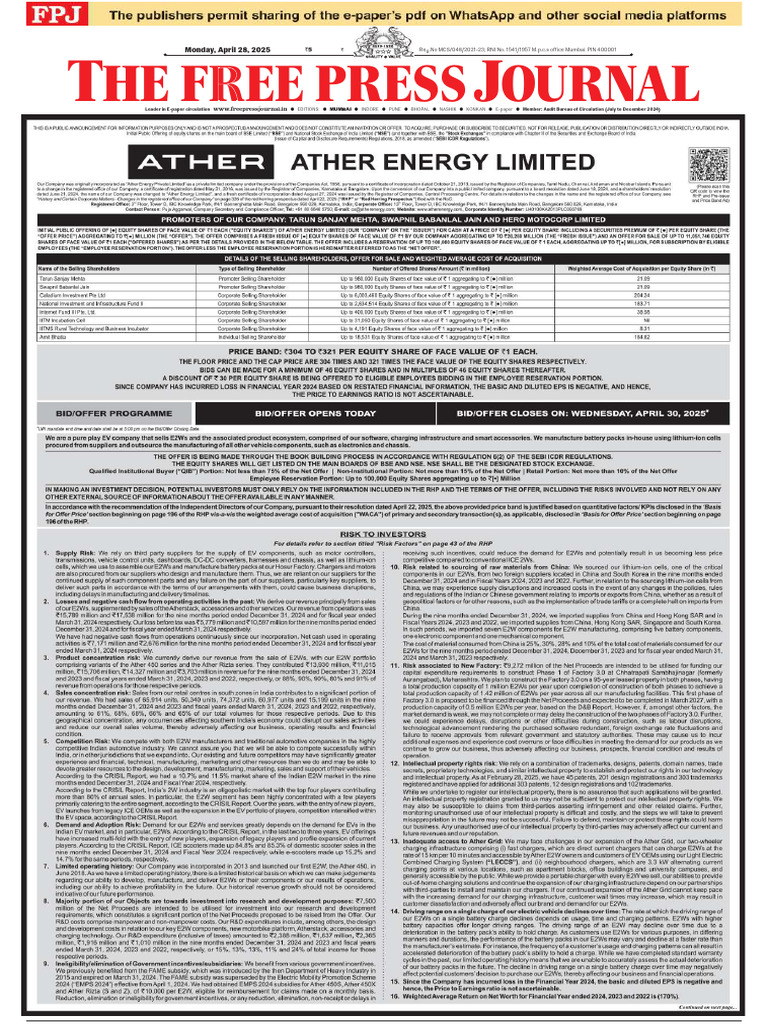 FPJ International Epaper-28!04!2025 | PDF