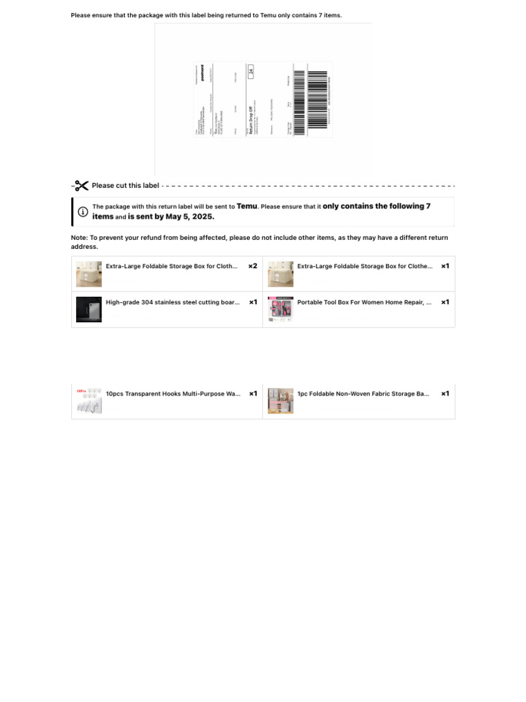 Print For TEMU | PDF