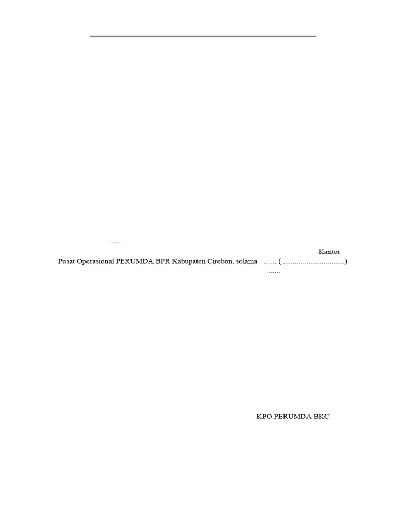 SILTAP surat kuasa potong gaji SILTAP | PDF