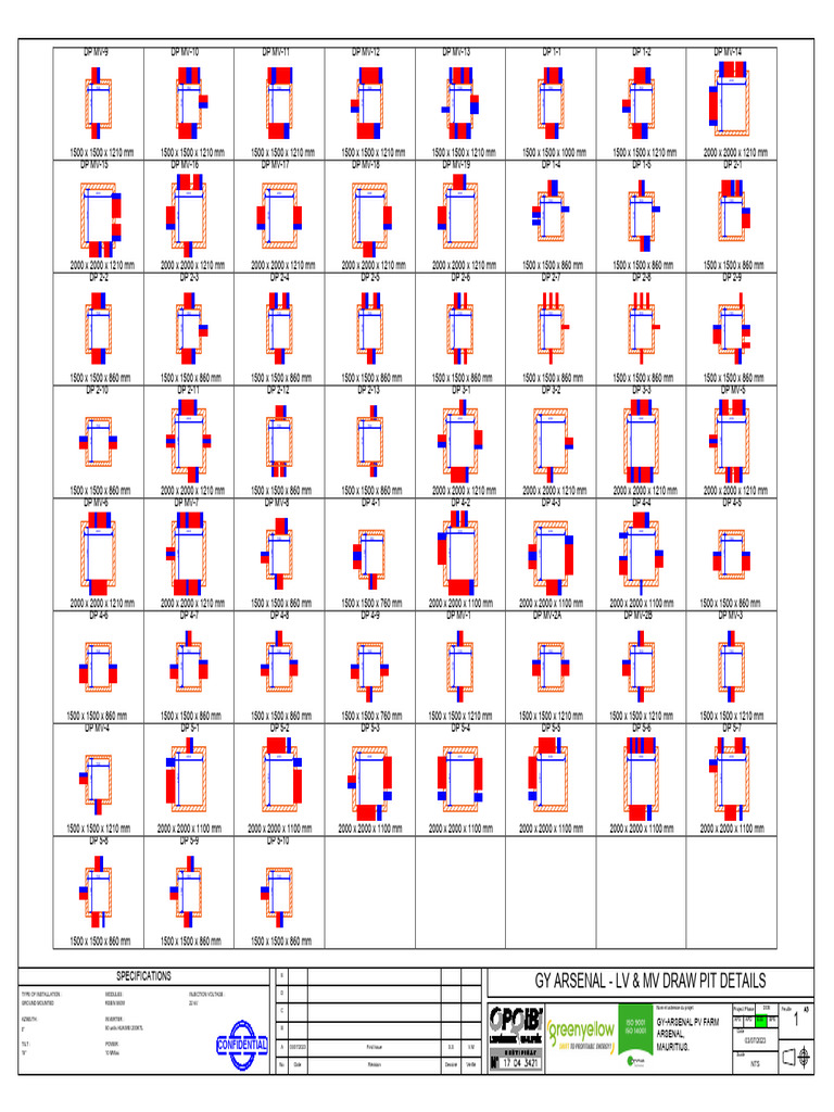 GY Arsenal - Trenching Works - Construction DWG - IndA-DRAW PIT DETAILS ...