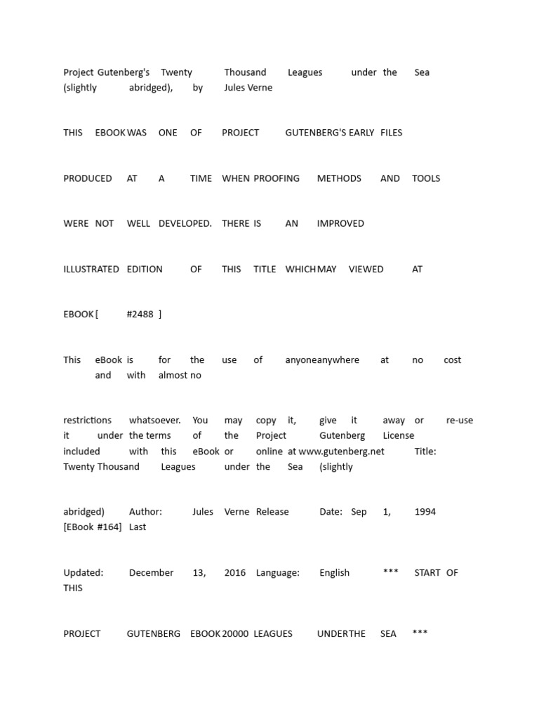 PF6 | PDF | Project Gutenberg