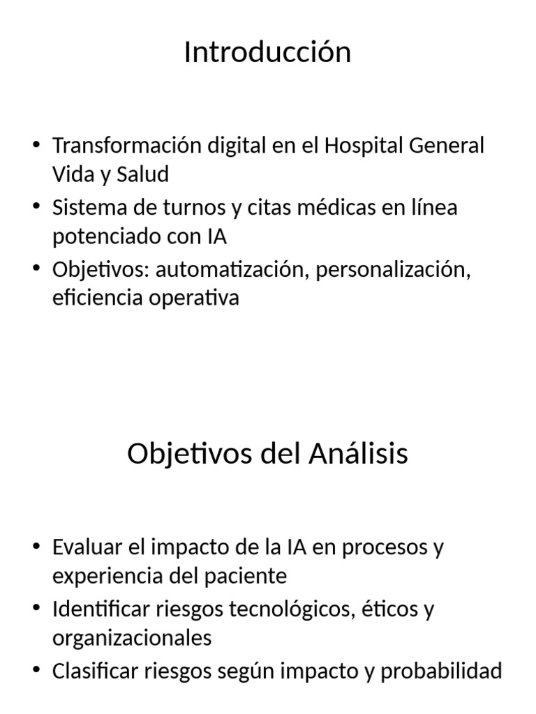 Implementacion IA Hospital | PDF