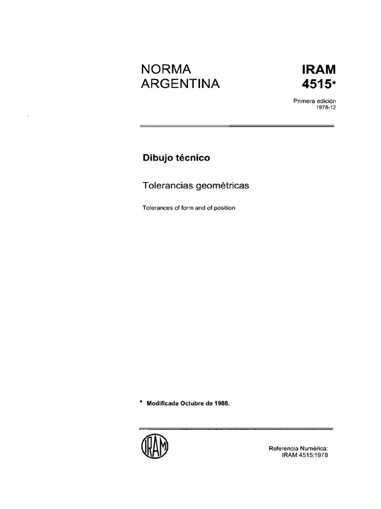 Iram 4515 | PDF