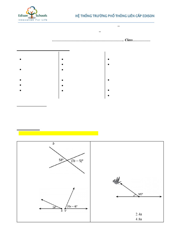 Understanding Adjacent Angles | PDF | Area | Euclidean Geometry