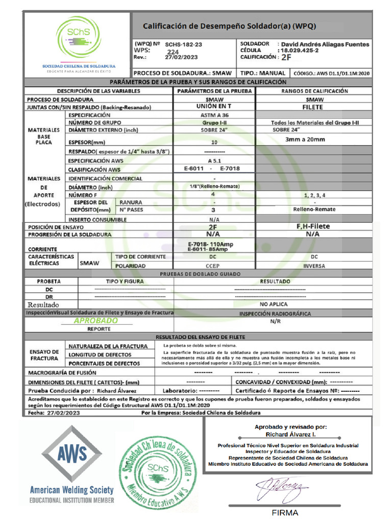 David Aliagas 2F | PDF
