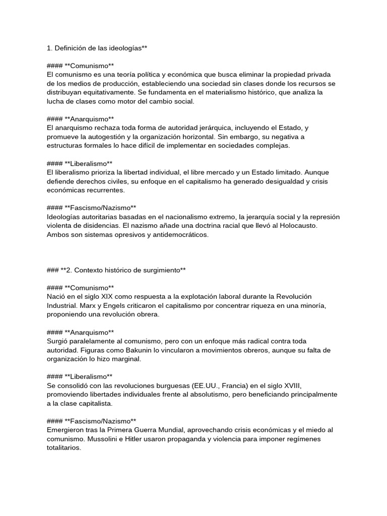 Segundo Documento | PDF | Comunismo | Anarquismo