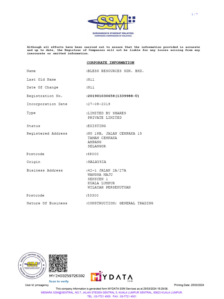 MY DATA CTC 2024 - SSM Info Bless Resources | PDF | Qr Code | Smartphone