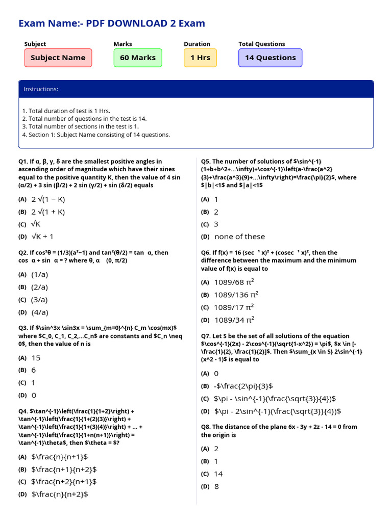 QuestionPaper_277_Template_two | PDF