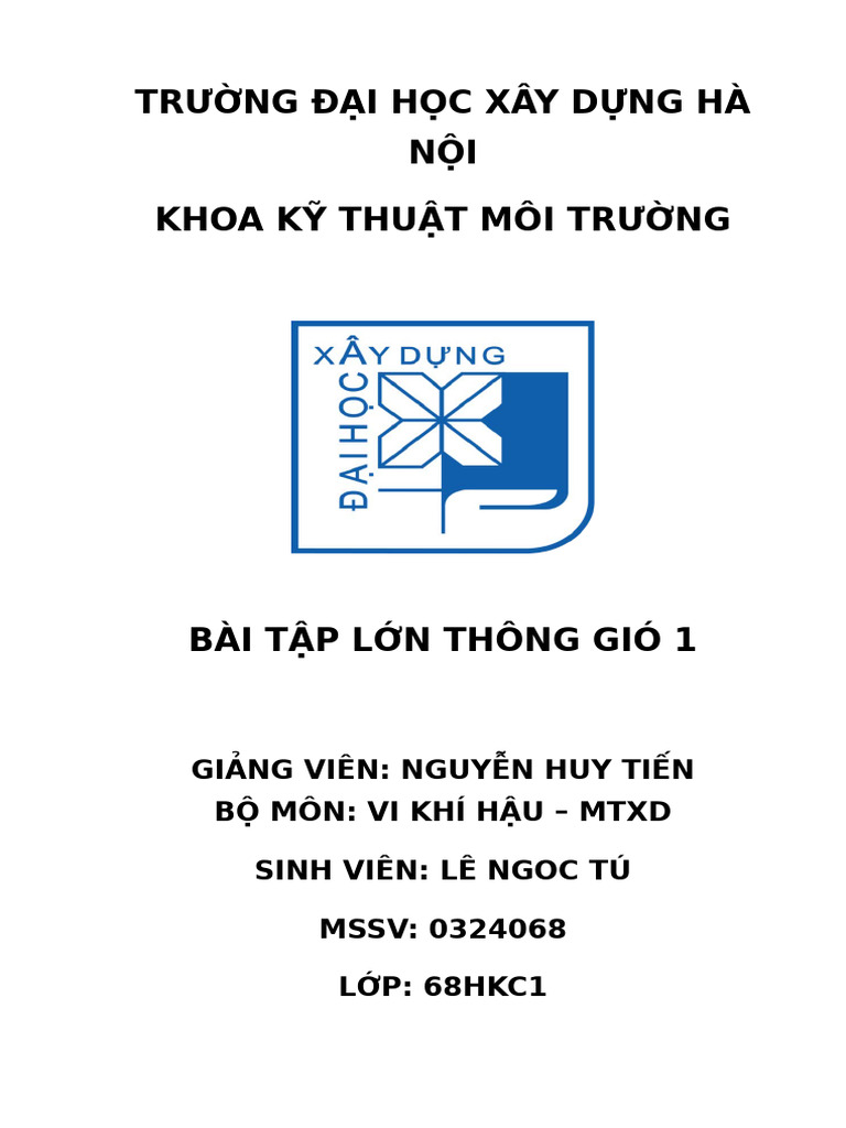 Bìa Thông Gió | PDF